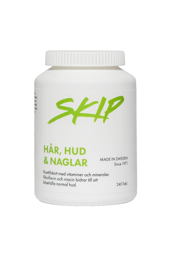 Hår, Hud & Naglar - Pantoten + Silica - Köp hos Skip Nutrition!